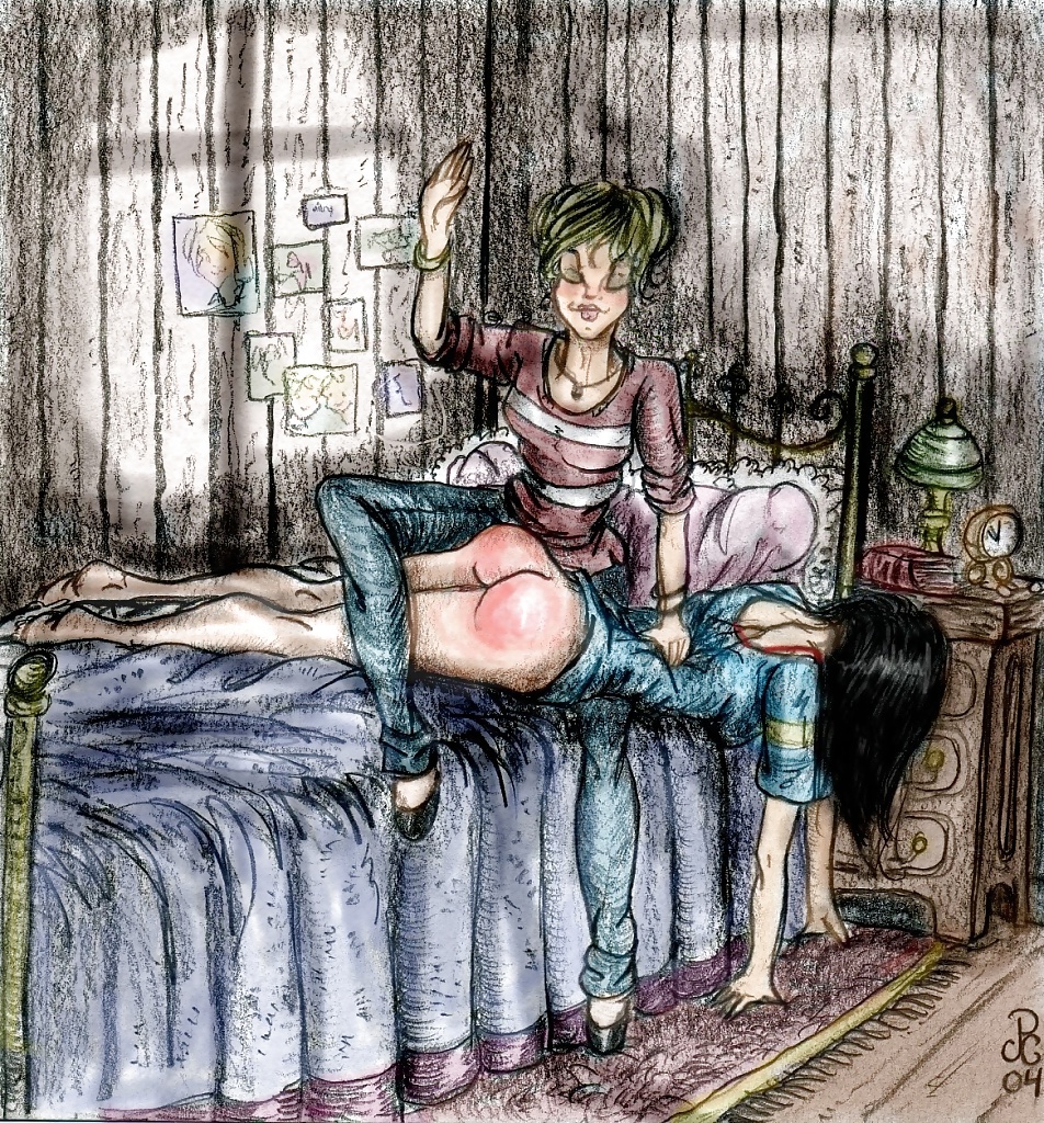 Spanked At Home Art Mix Porn Pictures Xxx Photos Sex Images