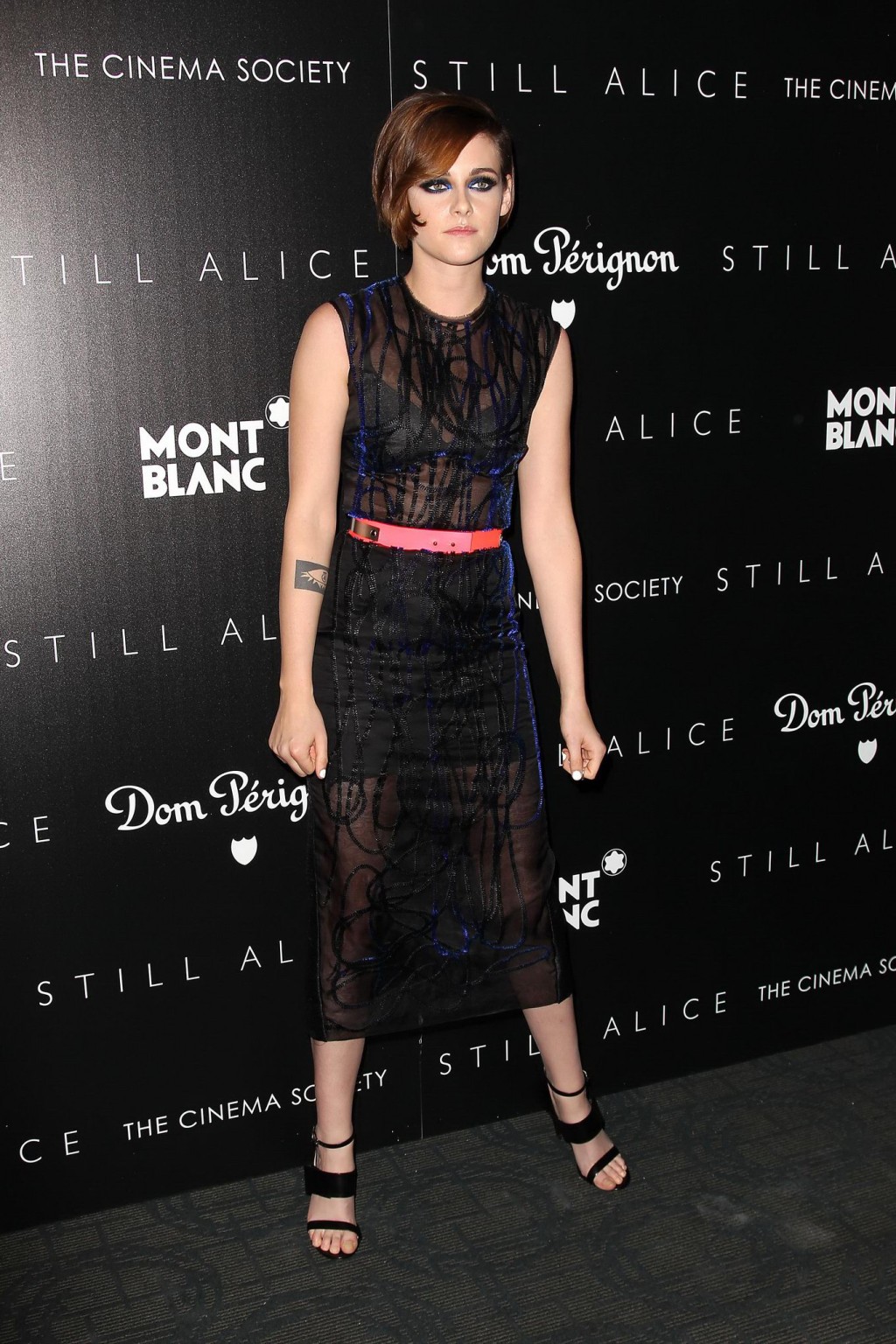 Kristen Stewart See Through To Bra At The Still Alice Screening In Nyc