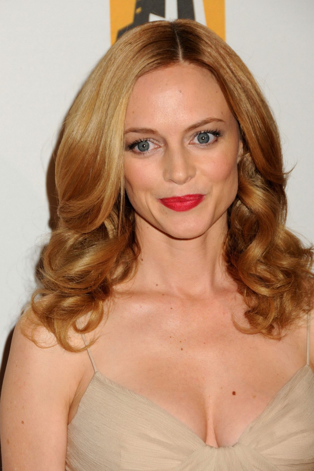 Heather Graham Braless Showing Nice Cleavage At Hollywood Awards 14th